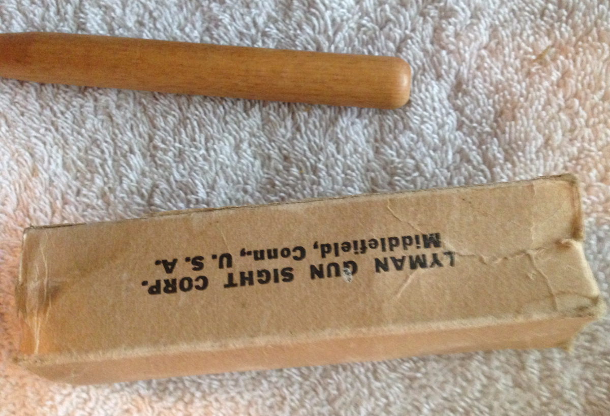 Lyman Ideal Shell Resizing Tool 12 Gauge With Wooden Knock-Out Rod Very ...