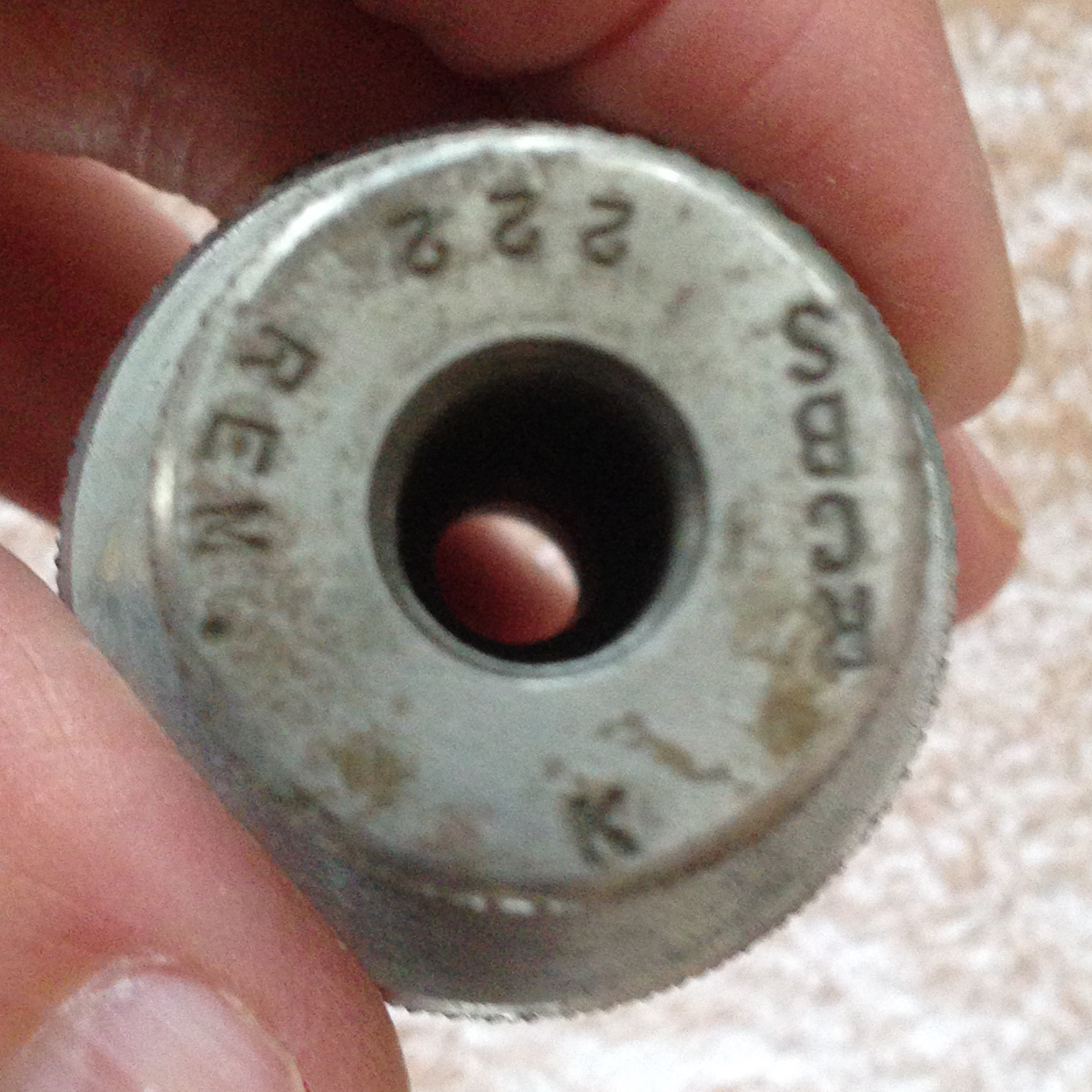 .222 Rem Full Length Sizer Die Seater Die , Sizer & Neck Sizer 3 Pieces Rcbs & Ch Charles ...