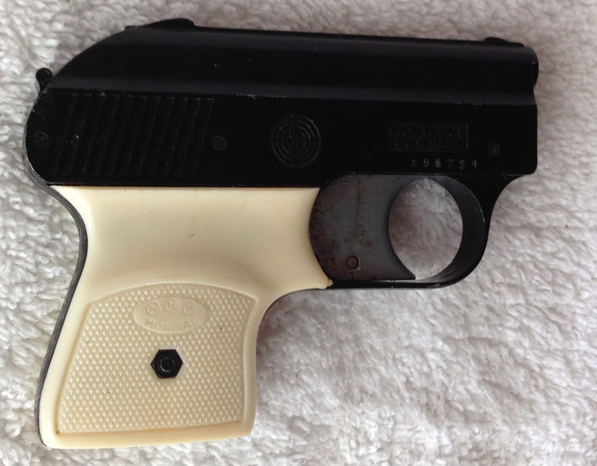 .22 Caliber Blank Firing Starter Pistol Mondial Brevettata Model 1900 ...