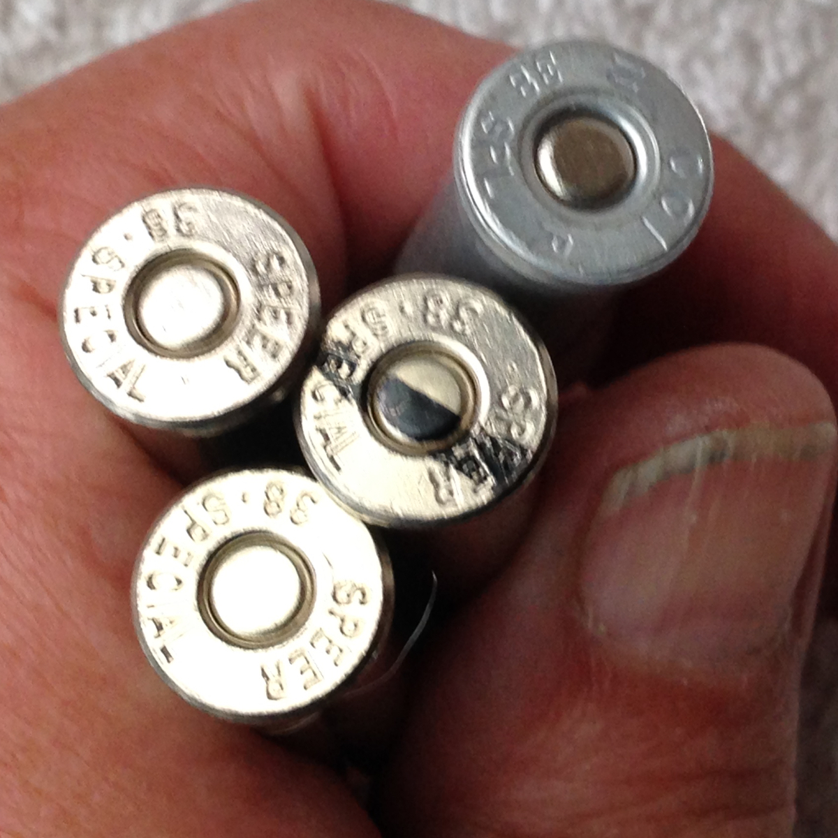 .38 SPECIAL SHOTSHELLS 7 SPEER & 1 CCI Blazer Ammunition AMMO 8 count ...