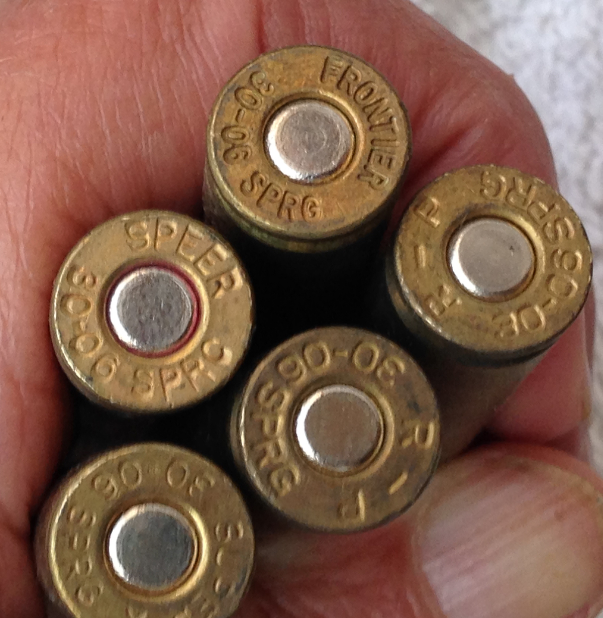 .30-06 SPRINGFIELD AMMUNITION AMMO SOFT POINT BULLETS 15 count R-P ...