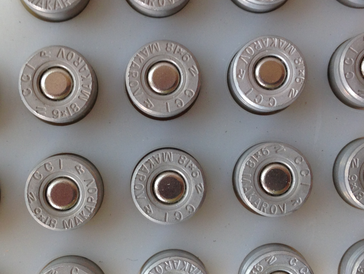 Cci Ammunition 9x18 Makarov 95 Grain Tmj Round Nose Bullet Ammunition ...