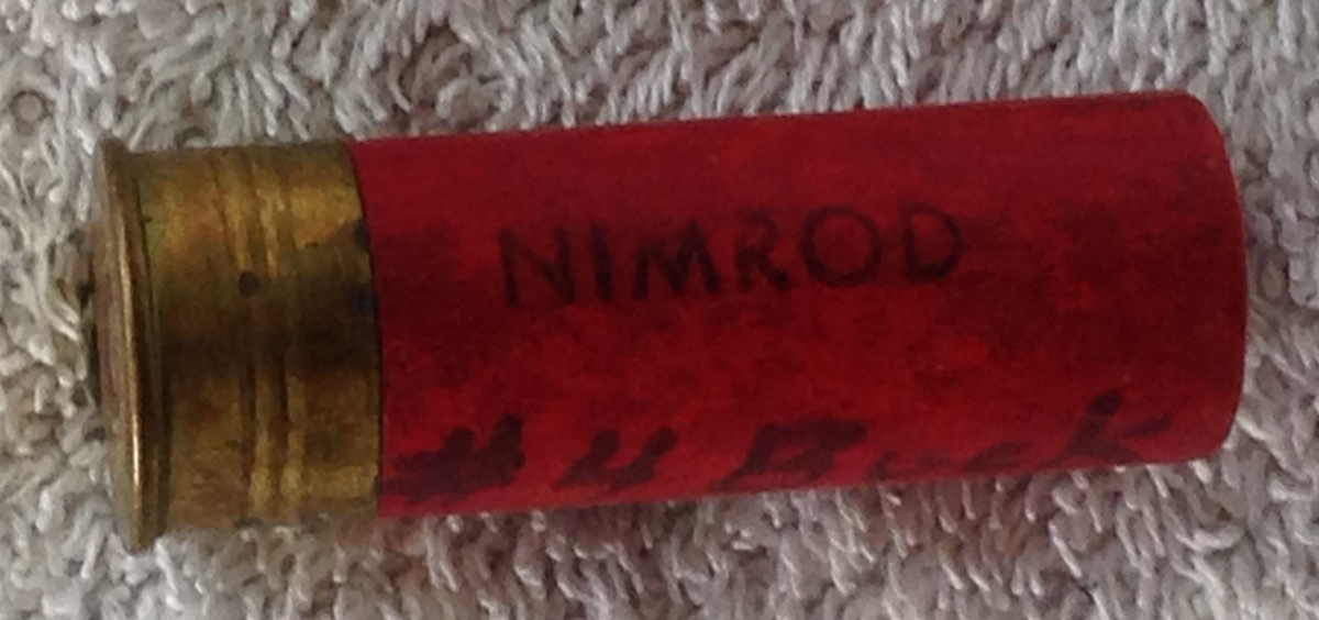 Nimrod 12 Gauge Shotgun Shell Shotshell Red Paper Hull Made In U.S.A. / 0717-3 12 Ga For Sale at ...