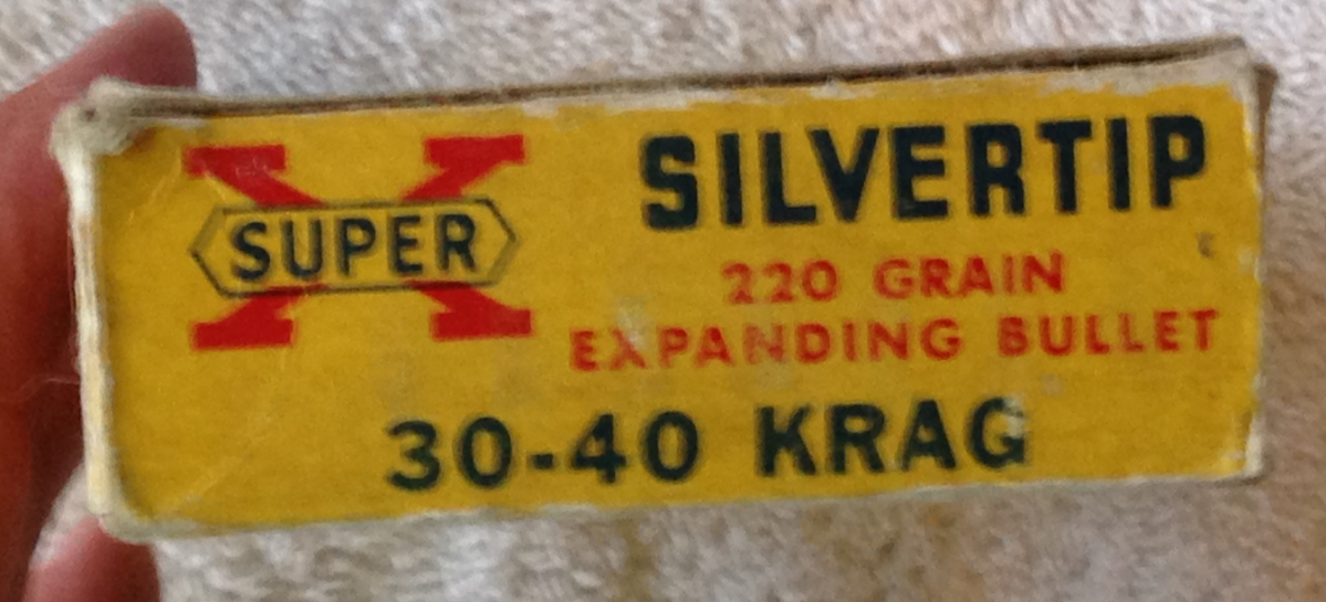 Western Cartridge Company WESTERN 30-40 KRAG SILVERTIP 220 GRAIN ...