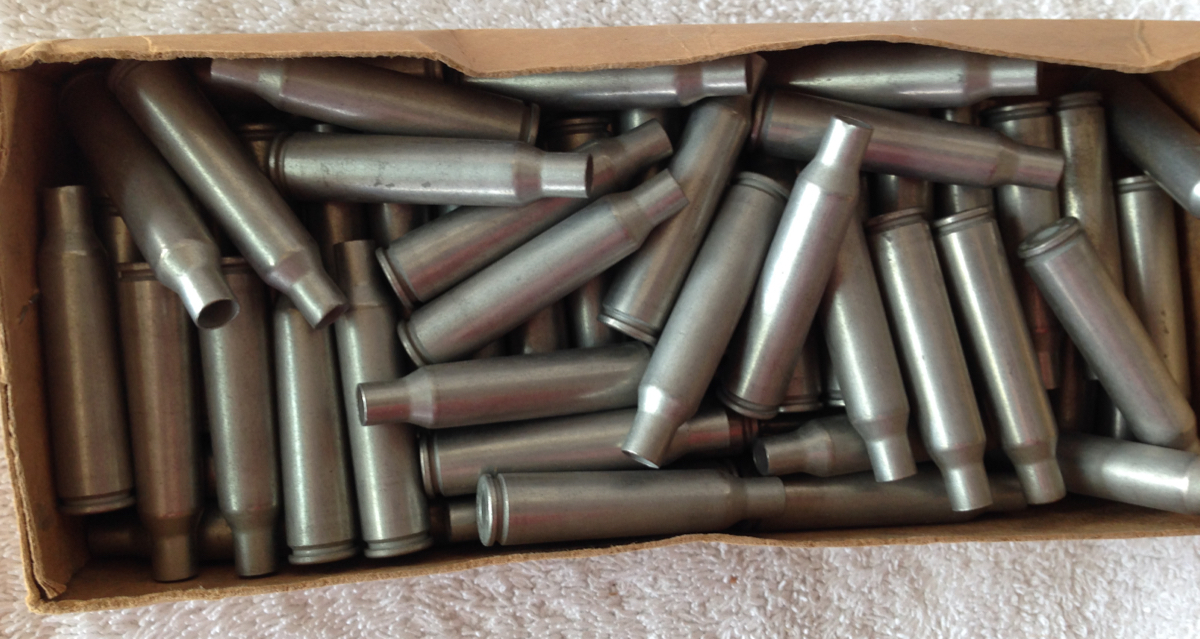 Norma Precision 6.5 X 55 NORMA SILVER COLORED CARTRIDGE CASES 77 count ...