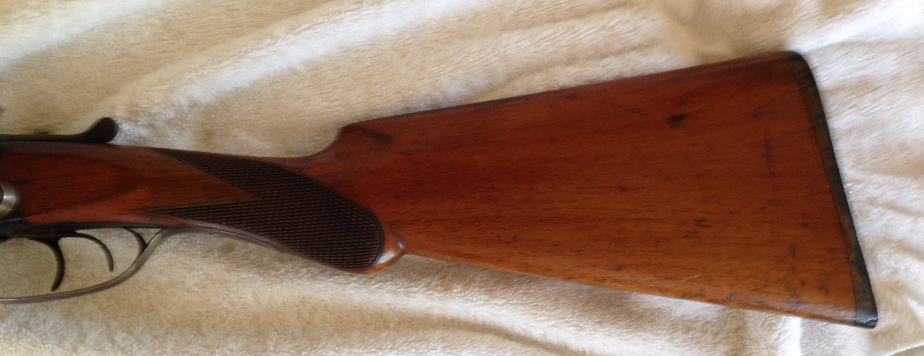 NEW BAKER 10 GAUGE DOUBLE BARREL SHOTGUN SIDE BY SIDE DAMASCUS STEEL ...