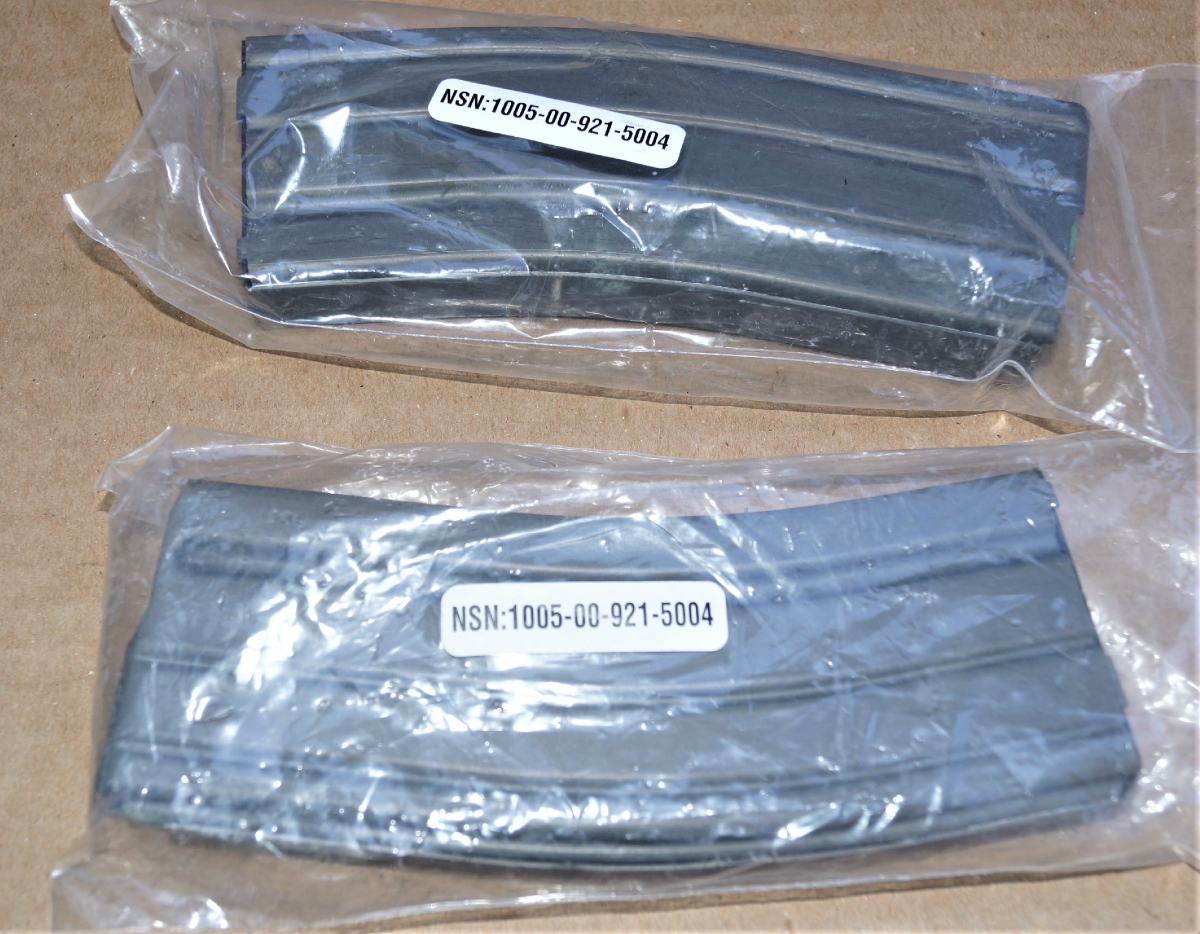 Larsen Firearms Lot of 2 M4 M16 AR15 Larsen Magazine 5.56 30-round, NSN ...