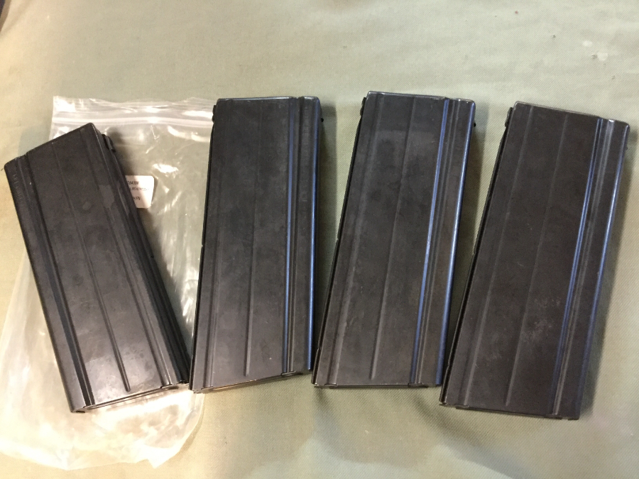 Fn Fal 30 Rd Magazines Lot Of 4 Steel .308 Metric .308 Win. For Sale at ...
