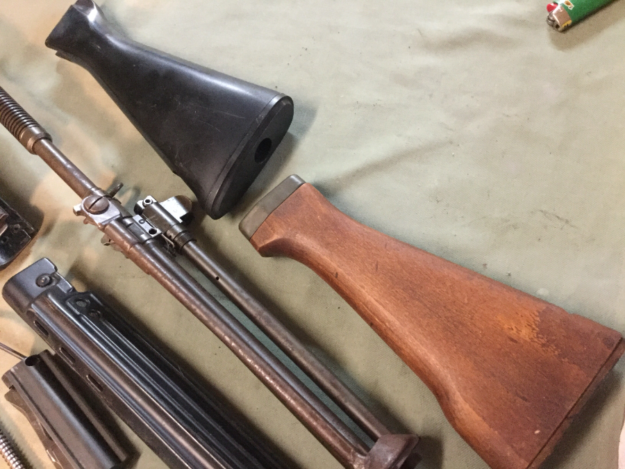 FN FAL Assorted Parts Bipod, Stock, Bolt &&& - Picture 4