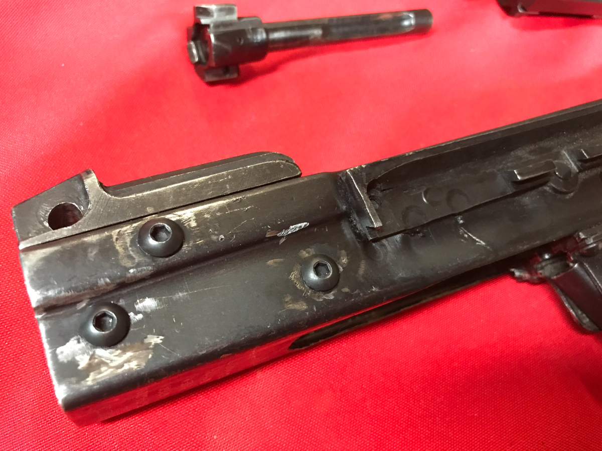 Romanian Fpk Dragunov Psl Receiver & Parts Kit W/ Scope & 2 Mags For ...