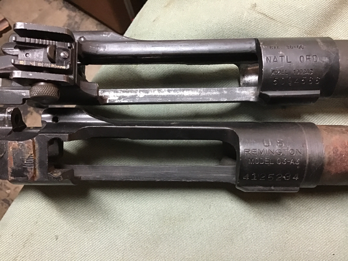 Remington - & National Ordnance 1903A3 Barreled Receiver - Picture 2
