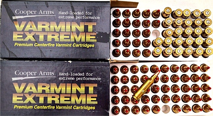 Cooper Arms 17 Mach Iv Varmint Extreme 122 Rnds. 20gr. V-Max + 27 Pcs ...