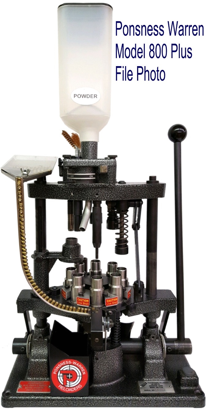 Ponsness-Warren 800 + Shot Shell Reloader for 12 ga., 20 ga., 28 ga ...