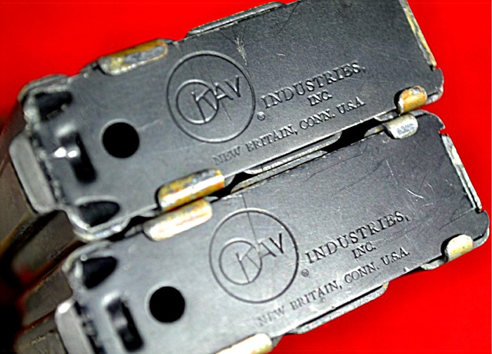 2 Used Pre-Ban Okay Industries Usgi M4/M16/Ar-15, 30 Round Aluminum ...