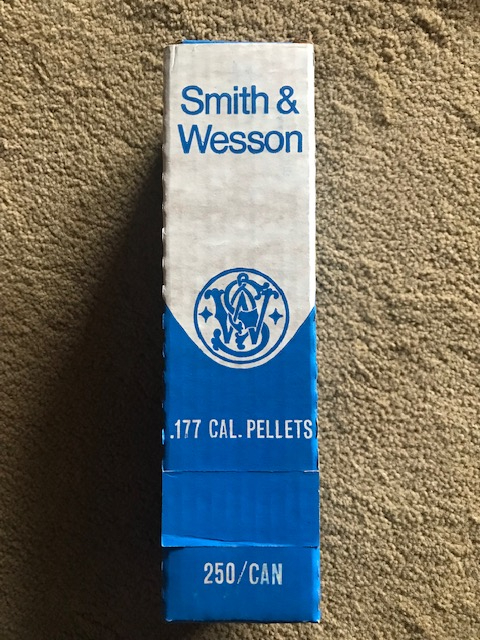 Smith & Wesson S&W .177 10 pack Sleeve Pellets Tins MINT 79G pistol ...