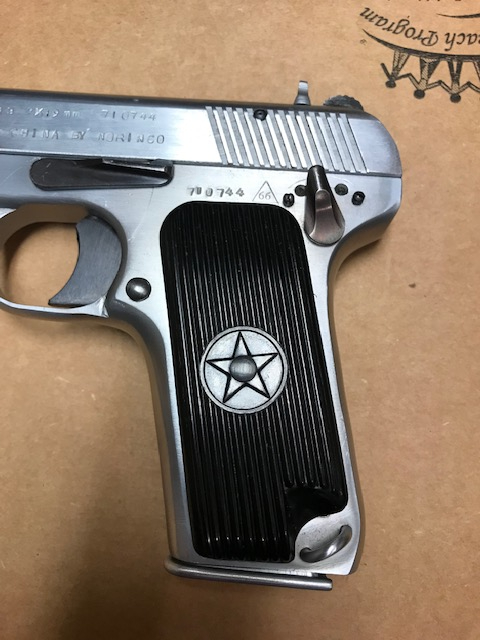 213 Tokarev Hard Chrome 9mm Pistol w/Holster Matching Mag Norinco 9mm ...