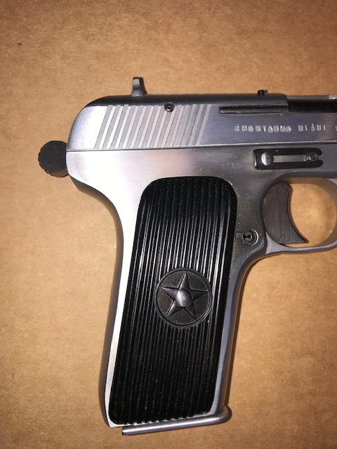 213 Tokarev Hard Chrome 9mm Pistol w/Holster Matching Mag Norinco 9mm ...