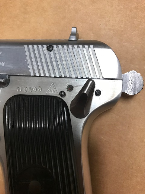 213 Tokarev Hard Chrome 9mm Pistol w/Holster Matching Mag Norinco 9mm ...