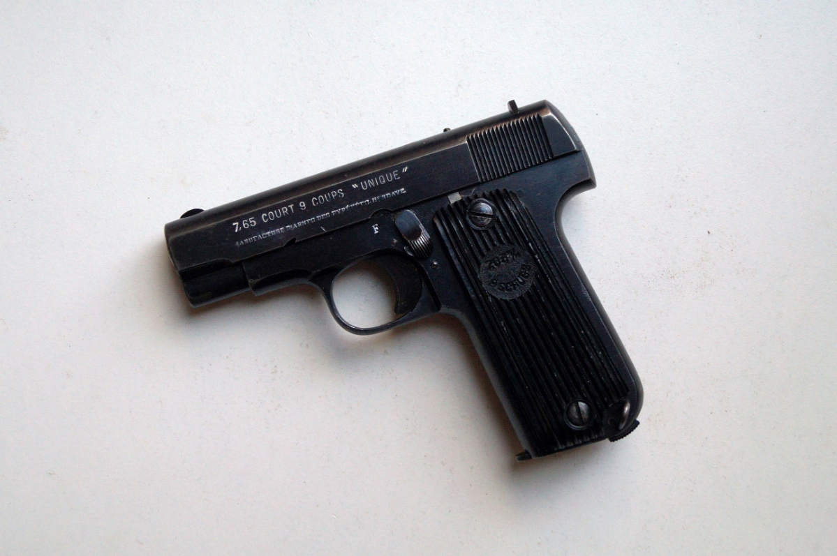 Unique French Court 9 Coups - Nazi Marked Rig 7.65mm For Sale at ...