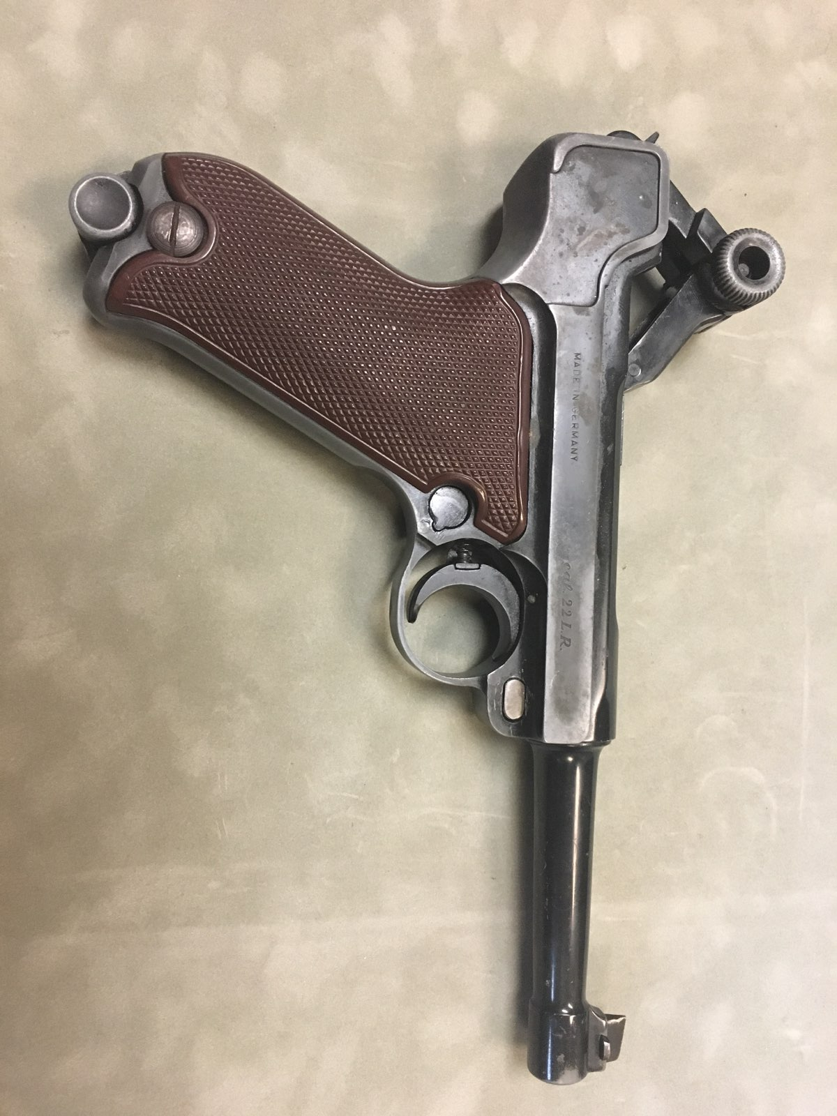 Erma Luger 22lr Luger Made In Germany .22 Lr For Sale at GunAuction.com ...