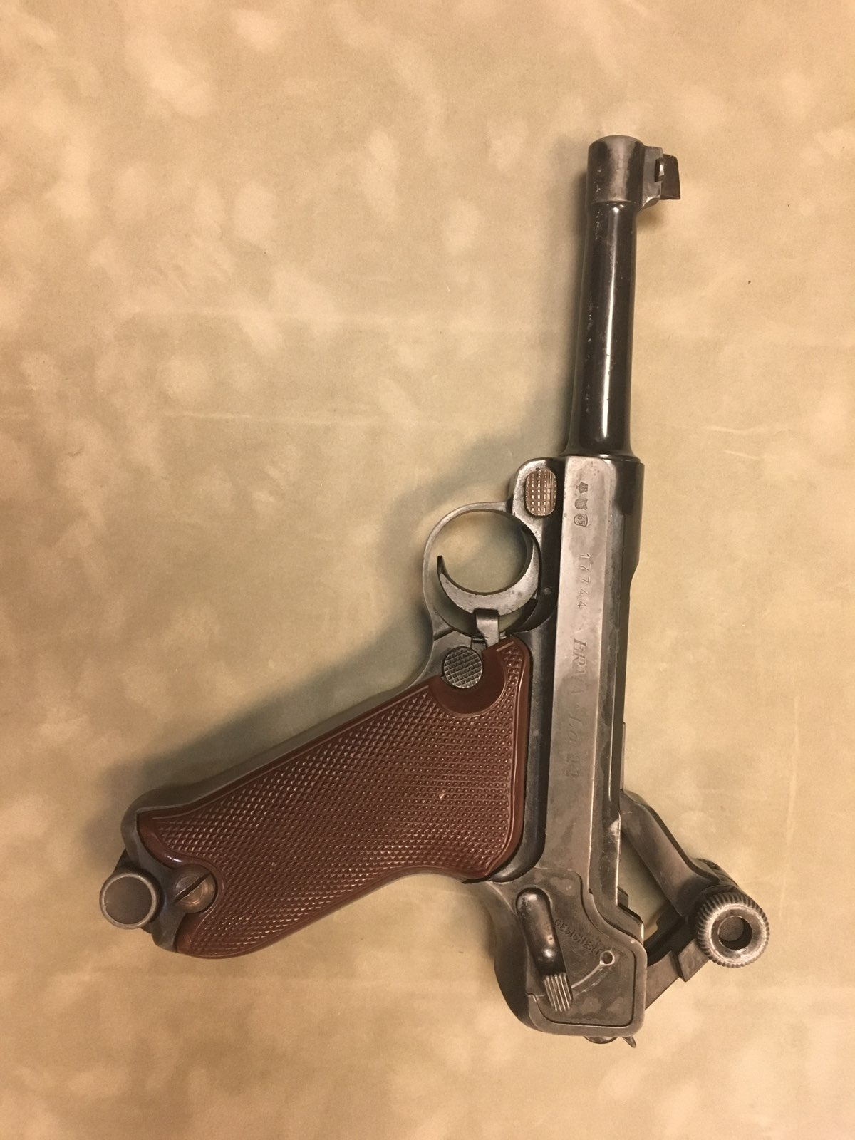 Erma Luger 22lr Luger Made In Germany .22 Lr For Sale at GunAuction.com ...