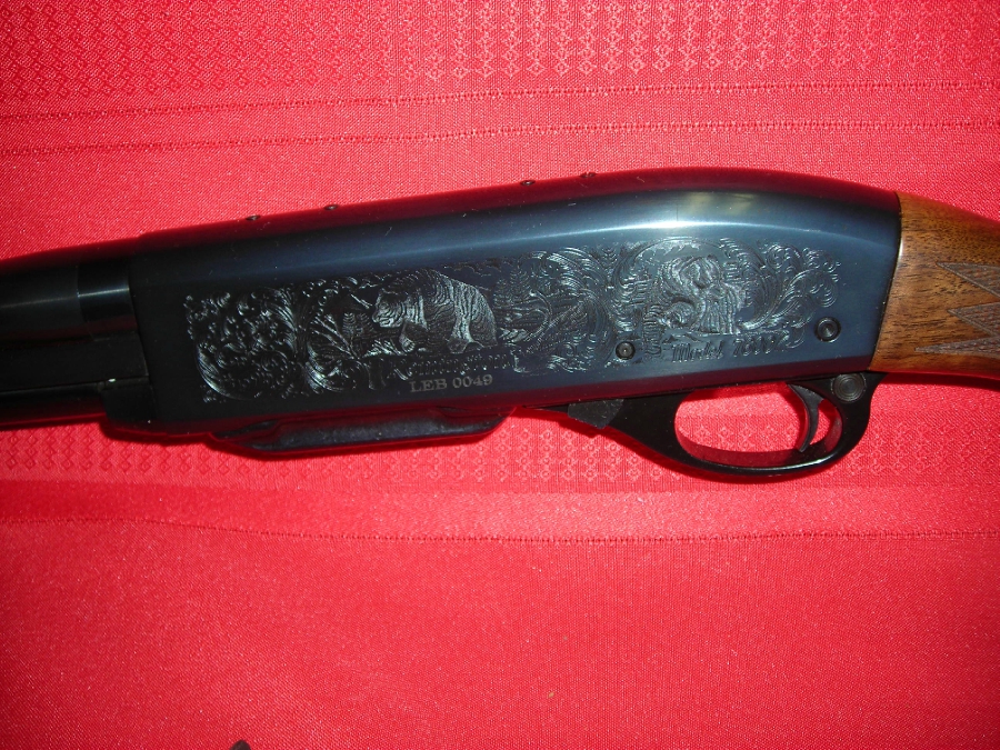 Remington Model 7600 Larry Benoit Gun New In Box & Papers And A Stag ...