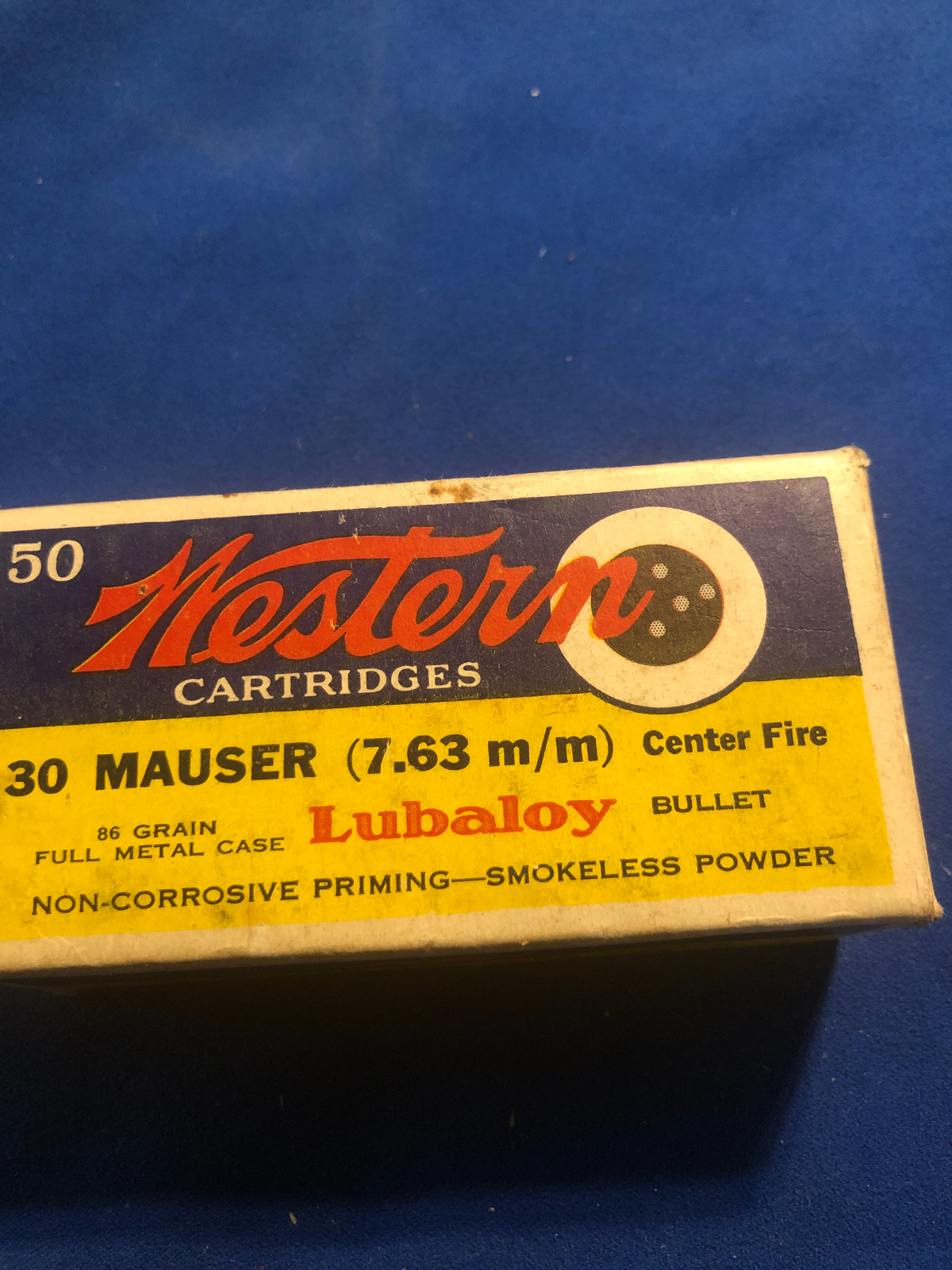 Western 30 Mauser Full Box 30 Mauser For Sale at GunAuction.com - 17136878