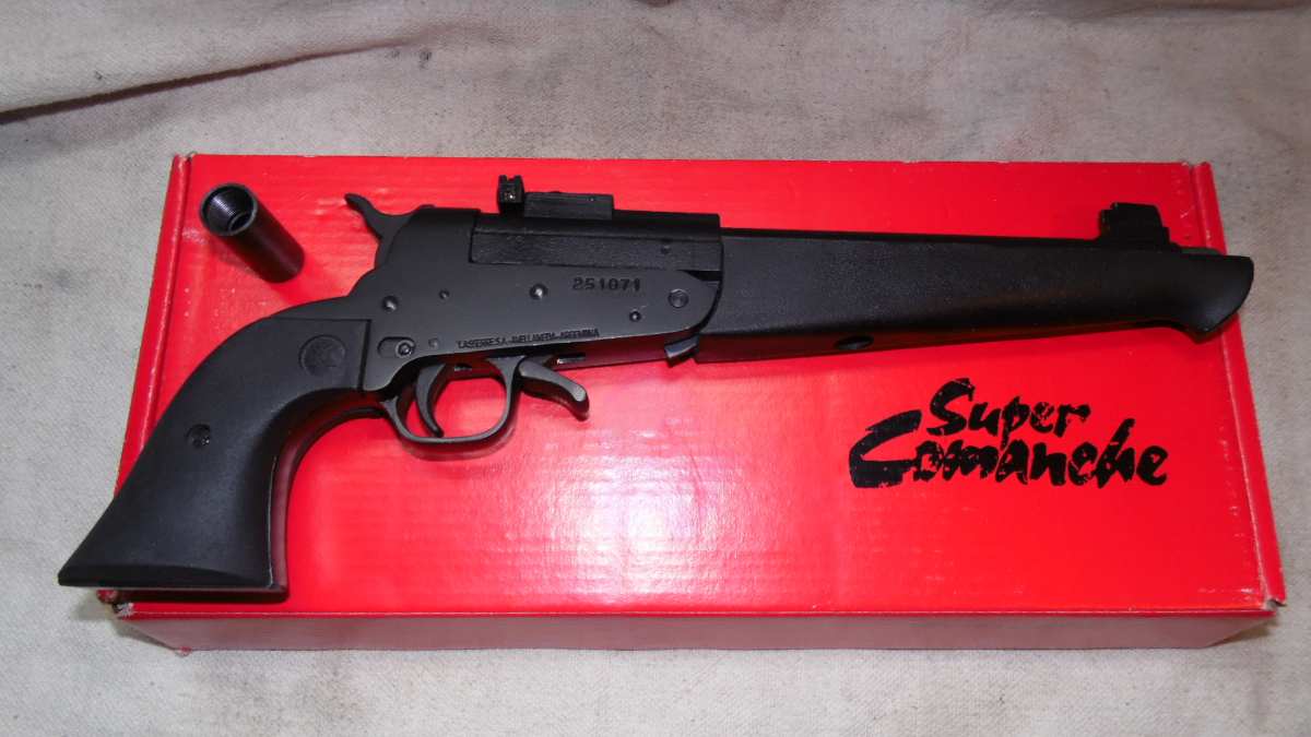 Super Comanche Single Shot Action, Fun With Every Round .45 Colt For ...