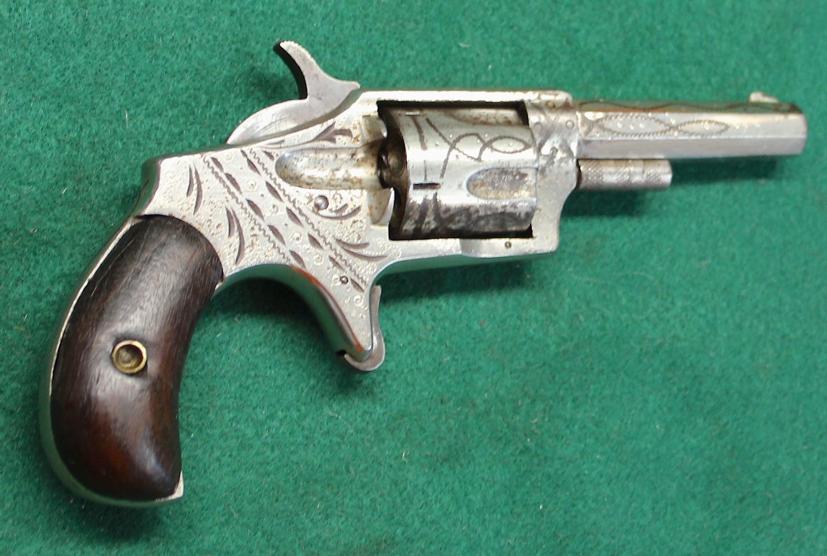 N. Y . Pistol Co. Lo Star Engraved Spur Trigger Grips # To The Gun ...