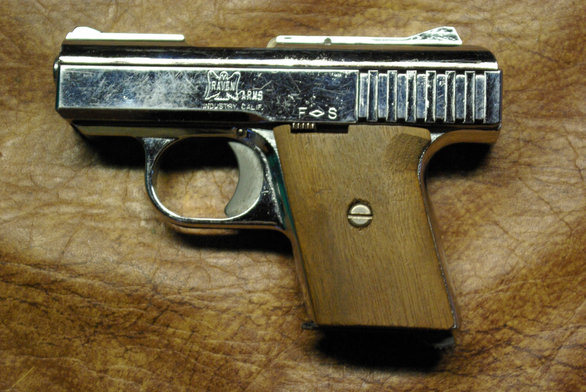 Raven Arms P-25 Nickle Plated 2 3/4 .25 Acp For Sale at GunAuction.com ...