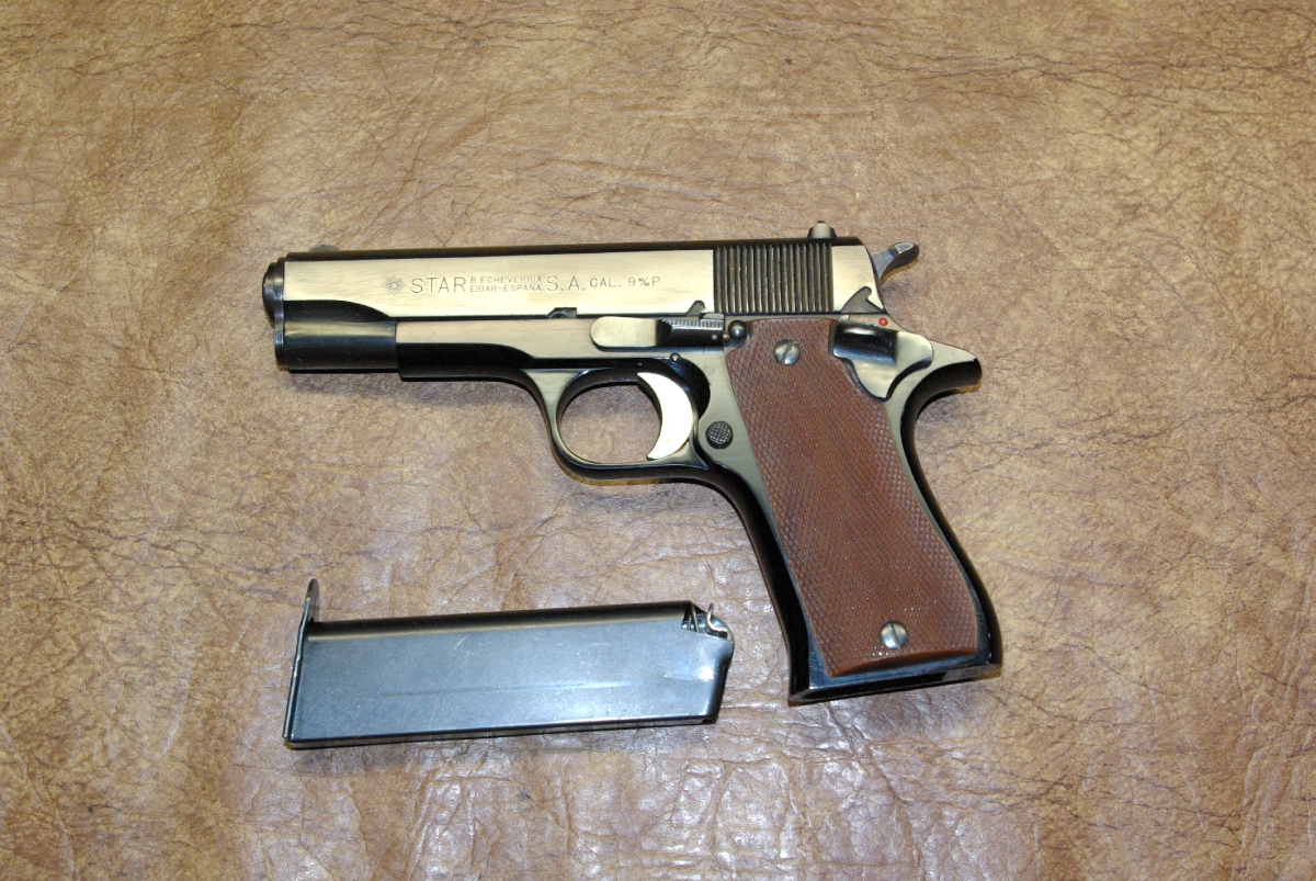 Star Bonifacio Echeverria S.A. Model Bks "Star Light" Blue 9mm Luger ...