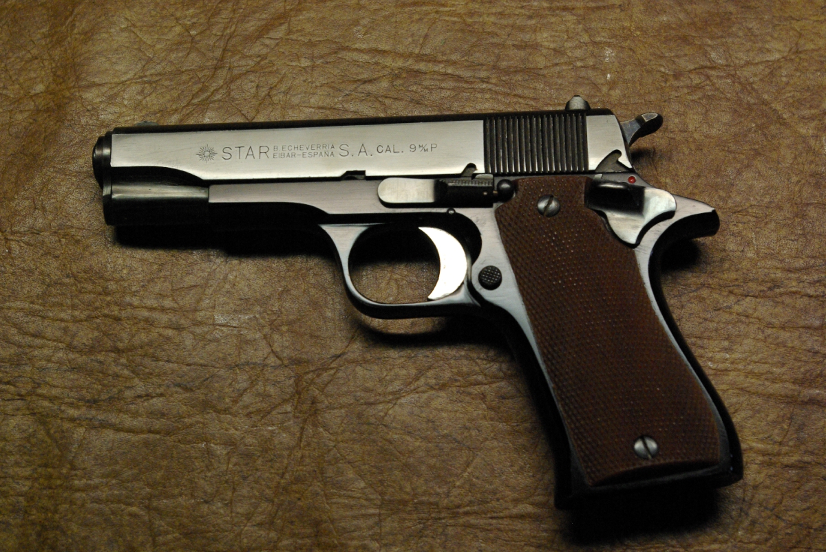 Star Bonifacio Echeverria S.A. Model Bks "Star Light" Blue 9mm Luger ...