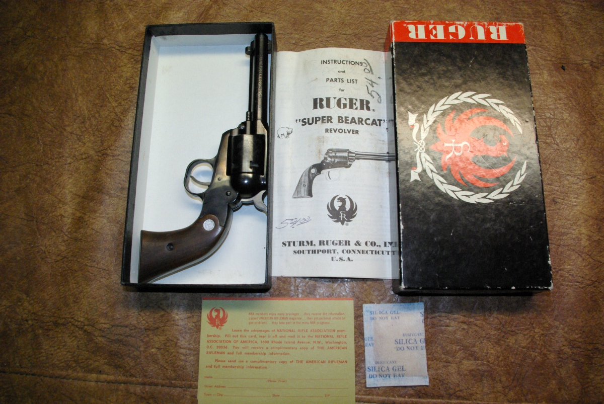 Sturm, Ruger & Co. Super Bearcat (Old Model) Single Action Revolver ...