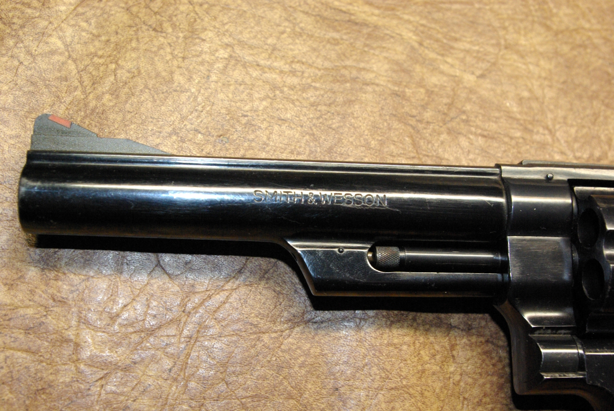 Smith & Wesson Model 29-2 6" Barrel Red Ramp Front Sight Adjustable ...