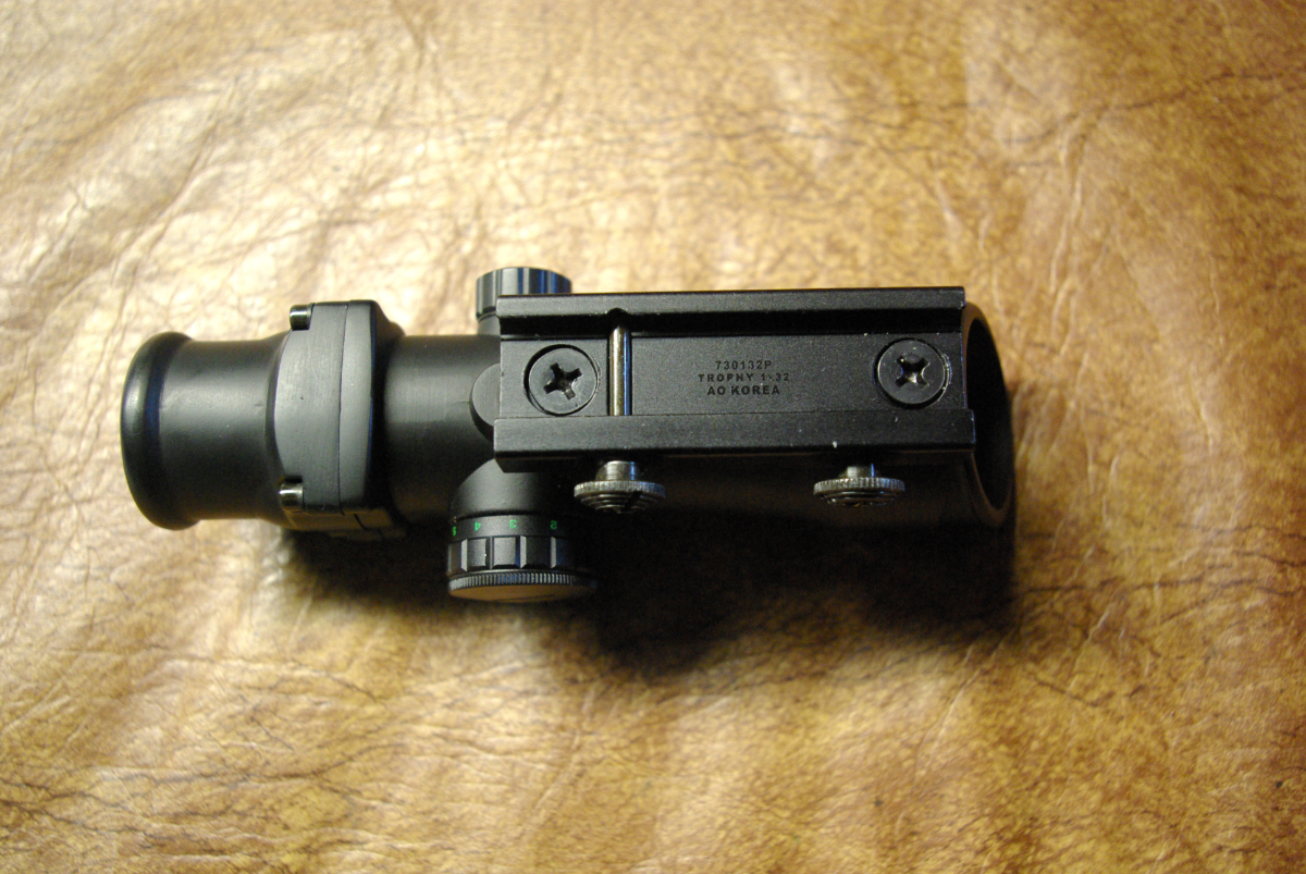 Bushnell Trophy 1x32 Red & Green T-Dot Reticle Riflescope For Sale at ...