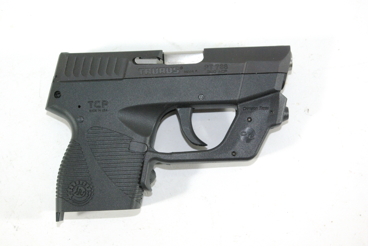 Taurus Tcp Pt738 W/Crimson Trace Package. New-In-The-Box .380 Acp For ...