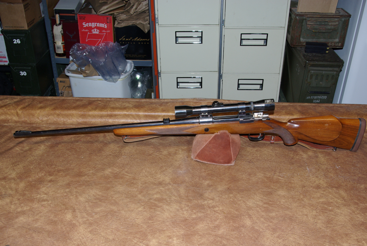 Sako Mauser (Fn 98 Manufactured Receiver) Blue Steel Adjustable Trigger ...