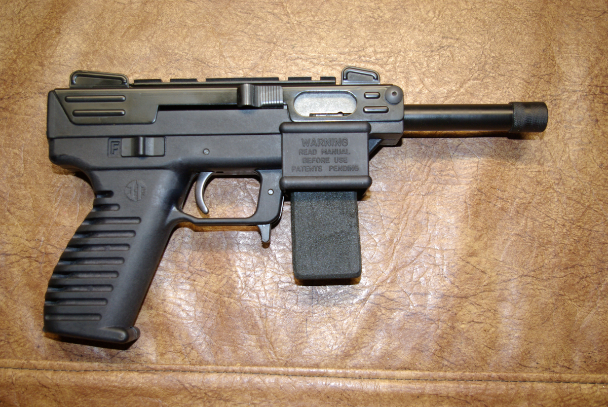 Intratec Scorpion, Magazine Fed Semi-Automatic Pistol Threaded Barrel ...