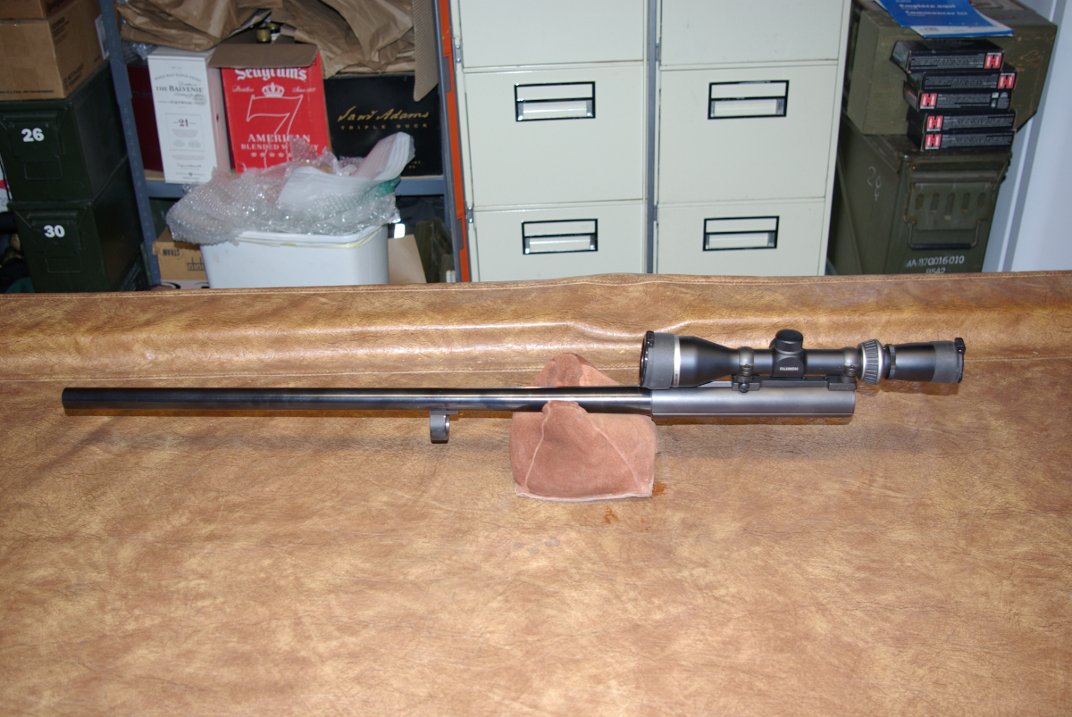 E. R. Shaw Custom 24" Rifled Slug Barrel And Fujinon Scope Package For ...