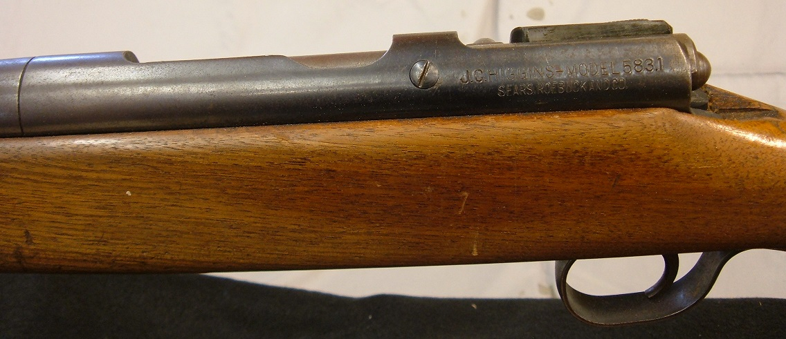 J. C. Higgins Model 583.1 Bolt Action Shotgun 12 Ga For Sale at ...