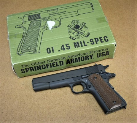 Springfield Armory Springfield 1911-A1 Gi Mil-Spec .45 Acp W/ Original ...