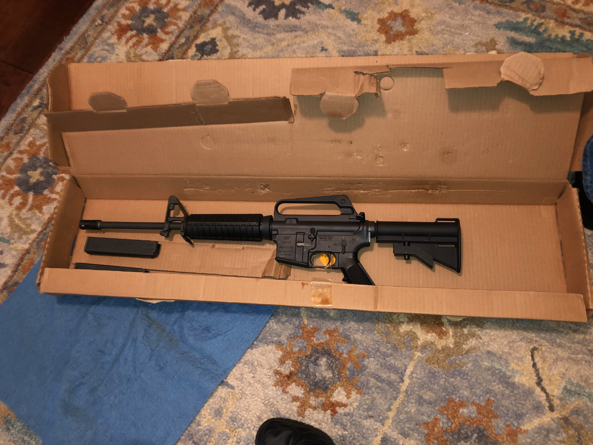 Colt Ar 15 9 Mm !! Colt Ar-15 9 Mm M-6450, Like New In Box-Unfired Colt ...