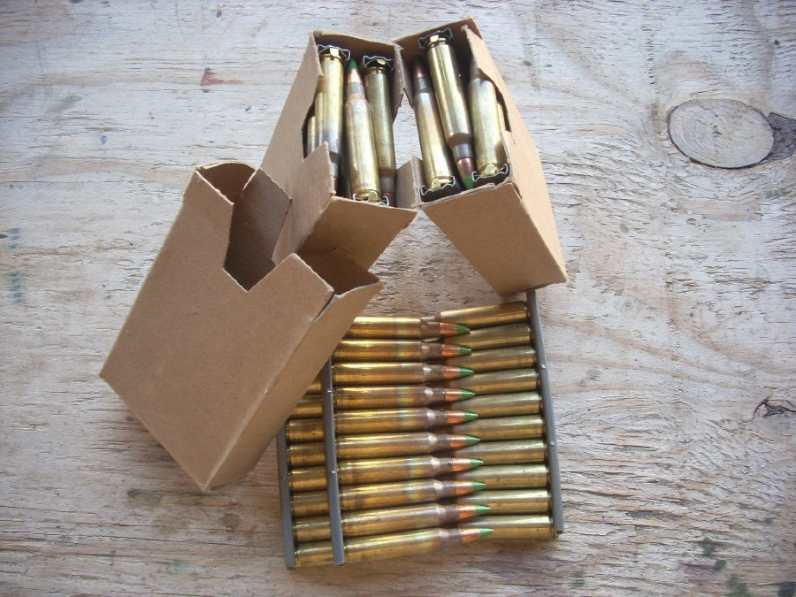 90 rds Steel Core Green Tip 223 Rem 5.56 US GI LC