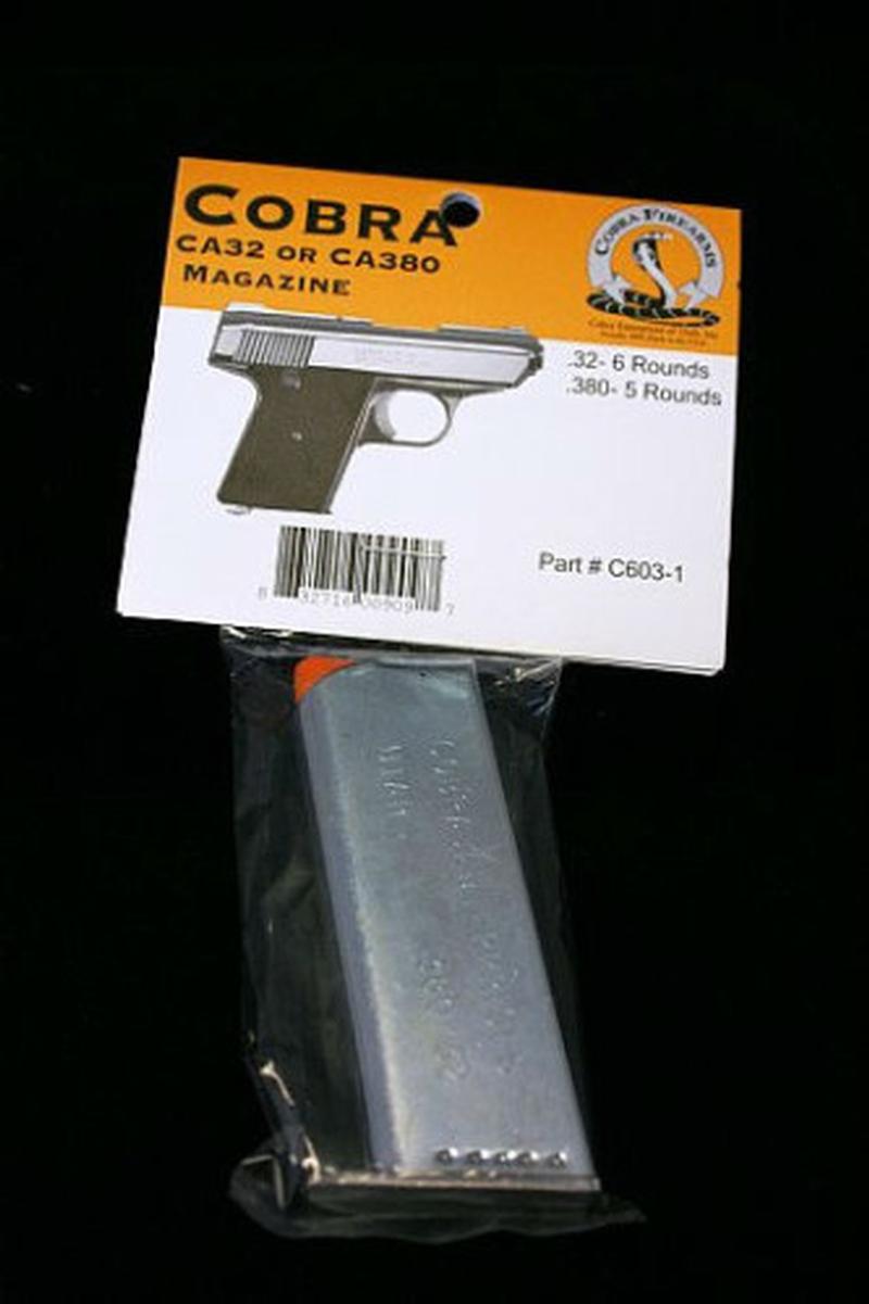 3 - Cobra Ca-380 & 32 - Factory New Mags .380 Acp For Sale at ...