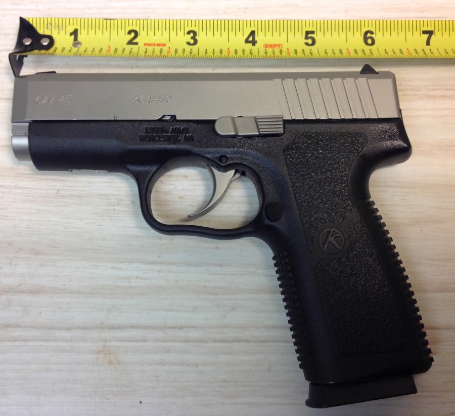 Kahr Arms Thin Cw45 Compact Nib 6+1 Powerful Carry Gun .45 Acp For Sale ...