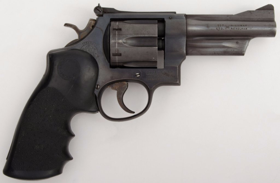 Smith And Wesson Highway Patrolman-M28-4" Classic S&W Revolver-Nice ...
