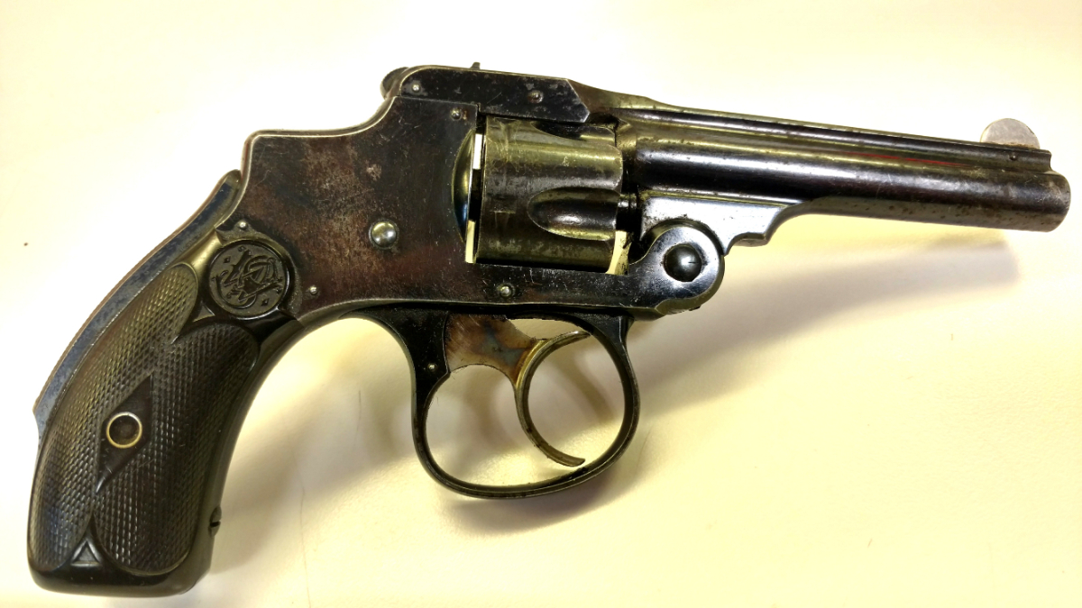 Smith & Wesson Safety Hammerless Lemon Squeezer Top Break Revolver ...