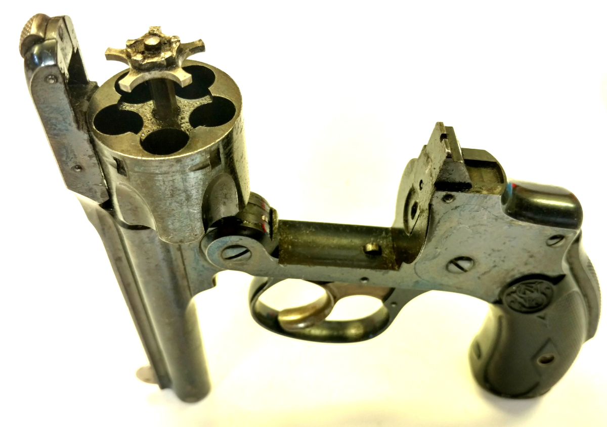 Smith & Wesson Safety Hammerless Lemon Squeezer Top Break Revolver ...