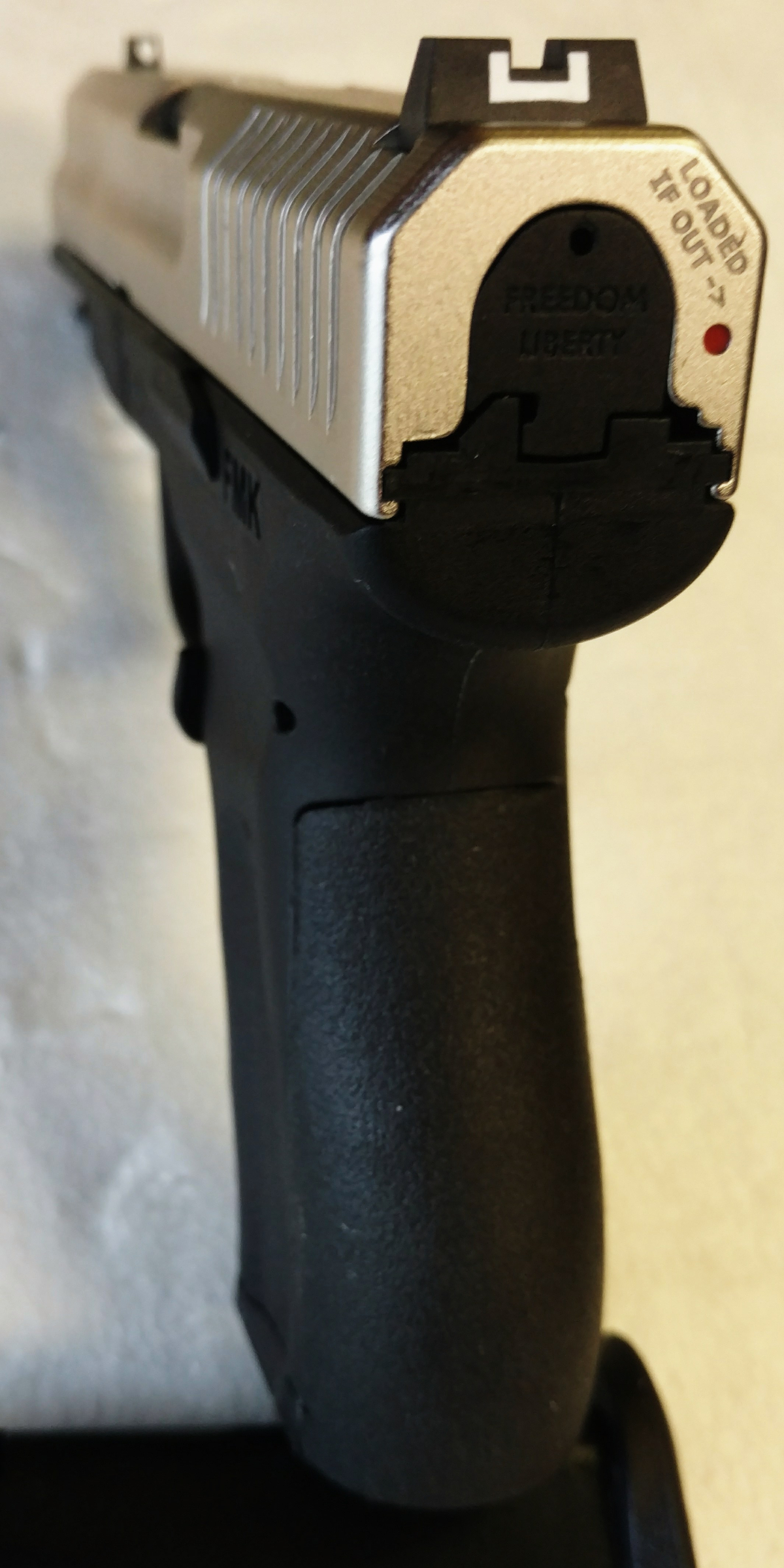 Fmk 9c1 Gen2 Pistol Stainless Steel Slide, Polymer Frame W/2 14 Rd ...