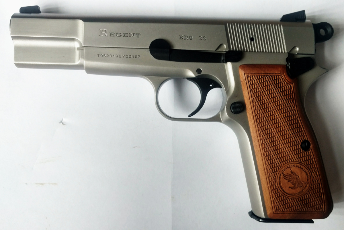 Tisas Regent Br9 Stainless Steel Browning Hi Power Clone, 2-13 Rd ...